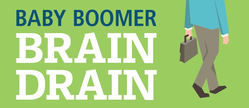 BABY BOOMER BRAIN DRAIN [INFOGRAPHIC] | MBA@UNC